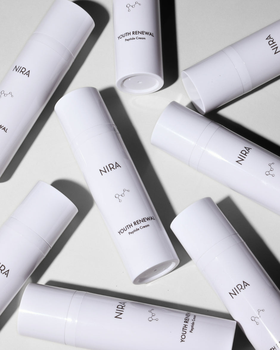 NIRA Skincare Bundle | Peptide Cream + Hyaluronic Acid Serum